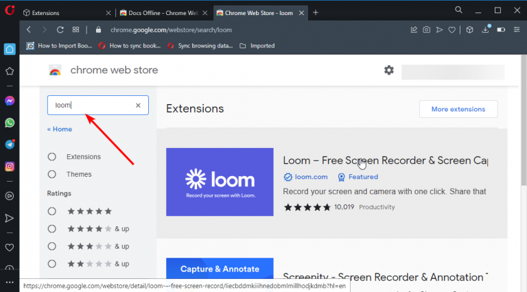 Loom Chrome Extension - Add to your Chrome